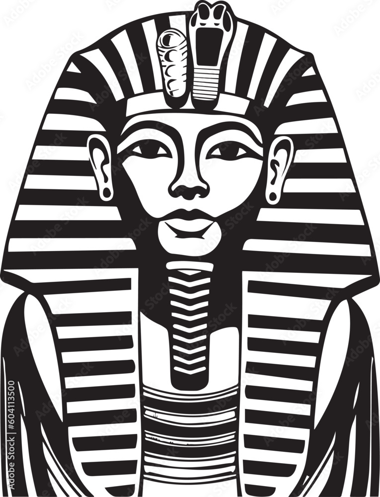 Egyptian king Tutankhamun, Ancient Egyptian mask of the pharaoh ...