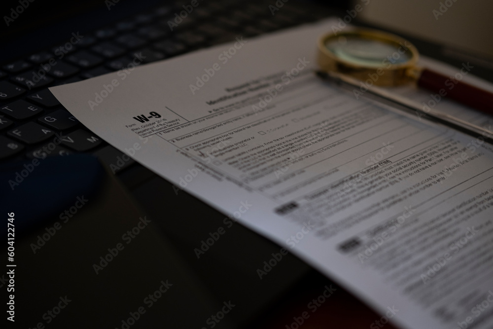 Tax Form W-9 Request for Taxpayer Identification Number and ...