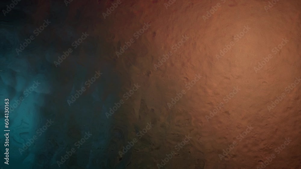 3d render animation top view beach blue light waves ocean sea sand from ...