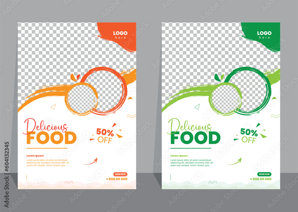 Food Flyer Template design, restaurant food flyer, fast food template ...