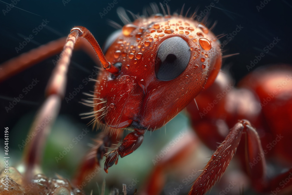 Myrmica Rubra Also Known As The European Fire Ant Or Common Red Ant Is A Species Of Ant Of The