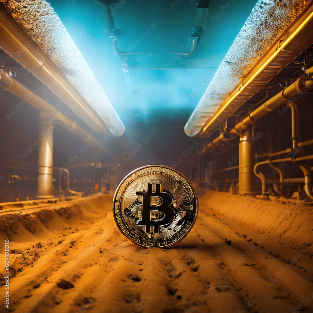 Dirty bitcoin on a dirty surface, and an ecology problem caused by a ...