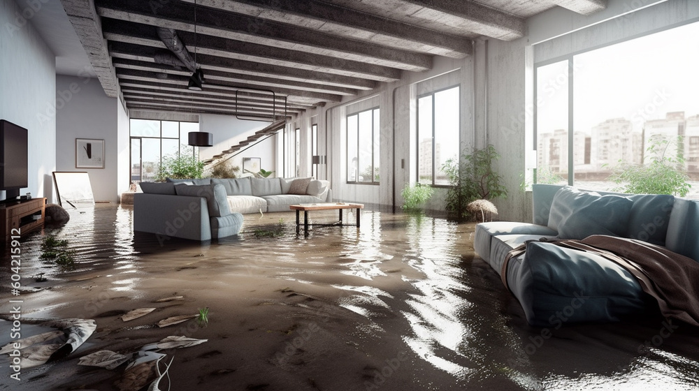 Room Filled With Water