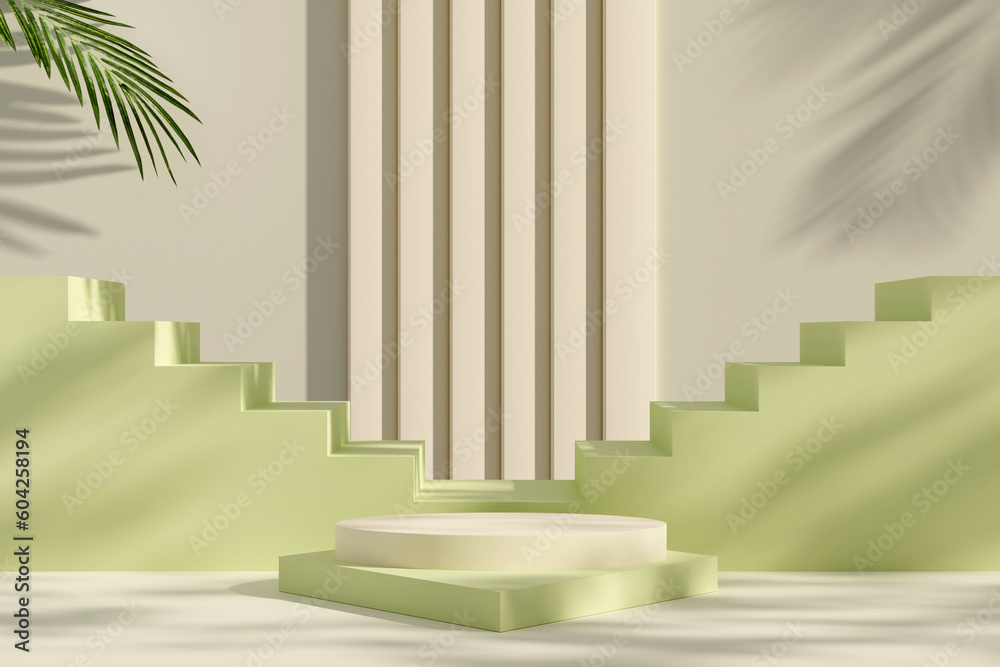 Abstract modern minimal background with blank space for product ...