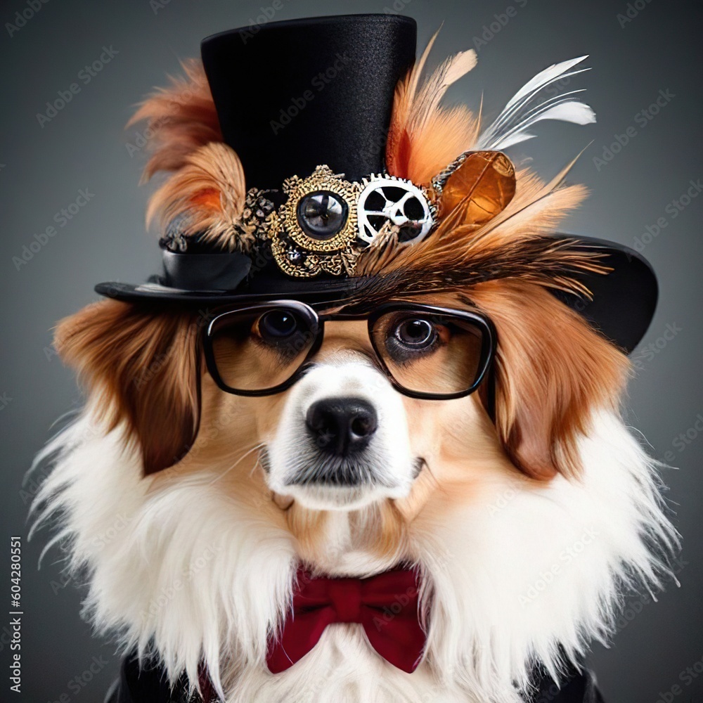 Dog Wearing Jewelry