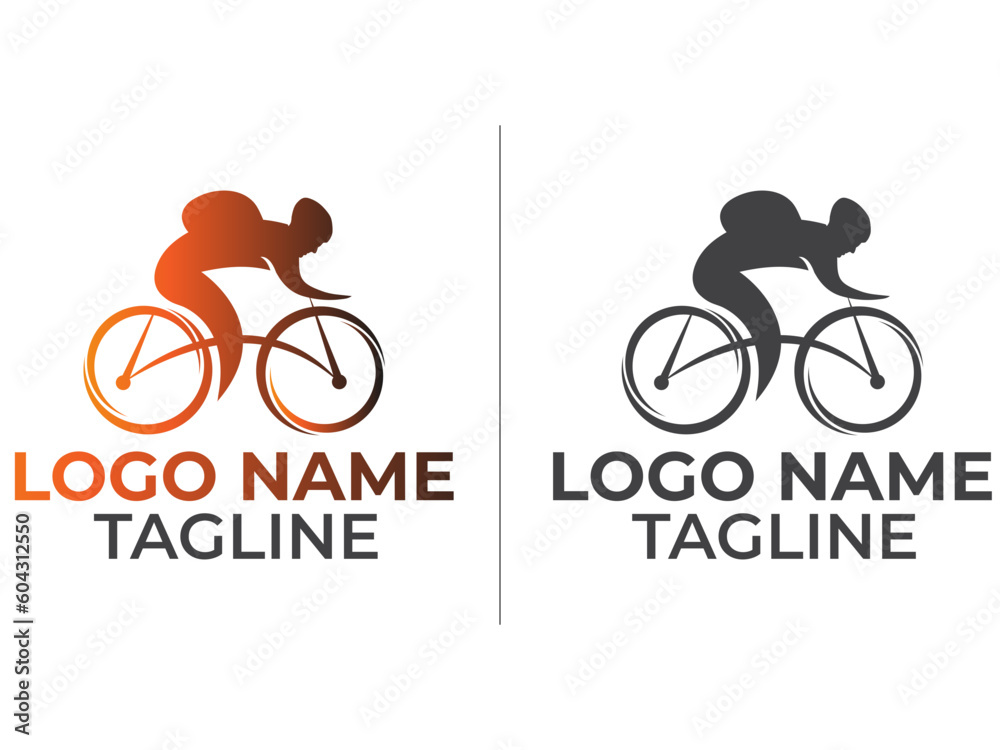 Cycle logo design. Rider logo. Cycle ride. Cycle business logo. Templet ...
