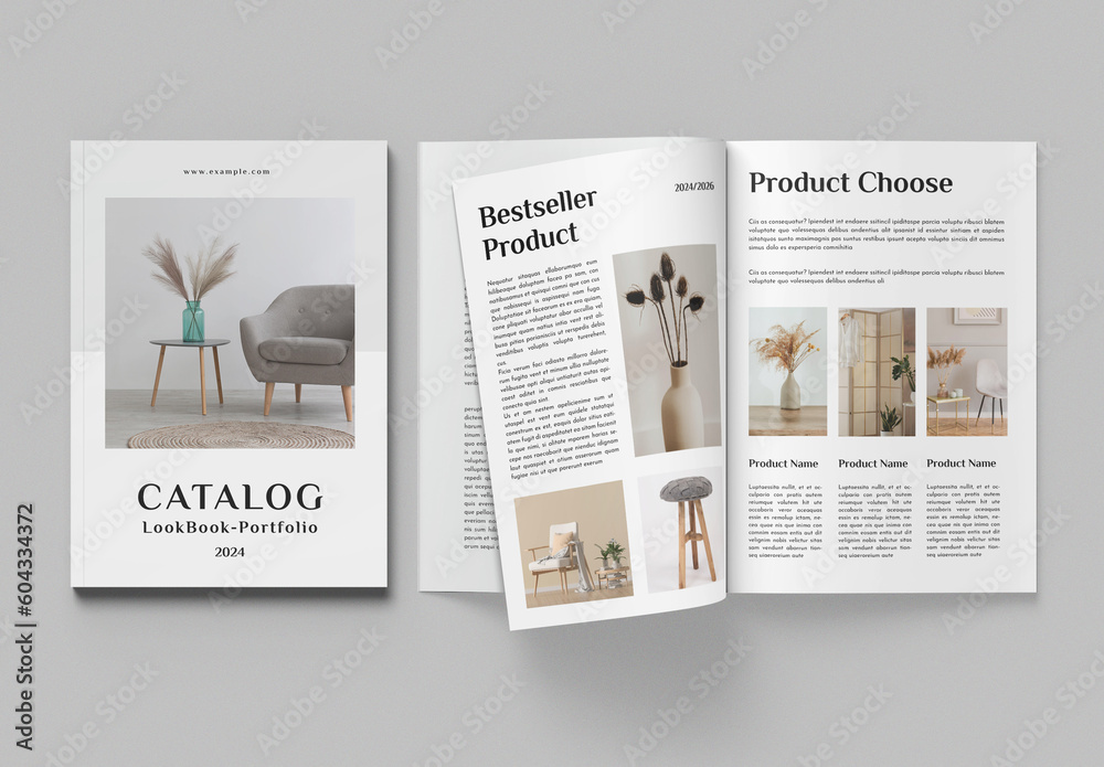 Modern Catalog Template Stock Template | Adobe Stock
