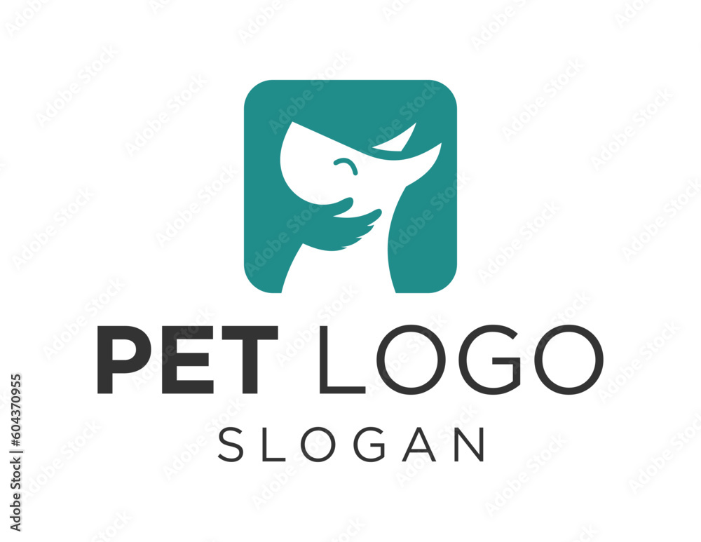 Logo design about Pet on a white background. made using the CorelDraw ...