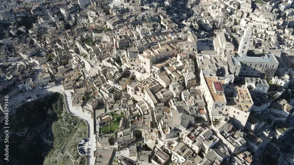 Vidéo Stock Matera is an Italian municipality and capital of the ...