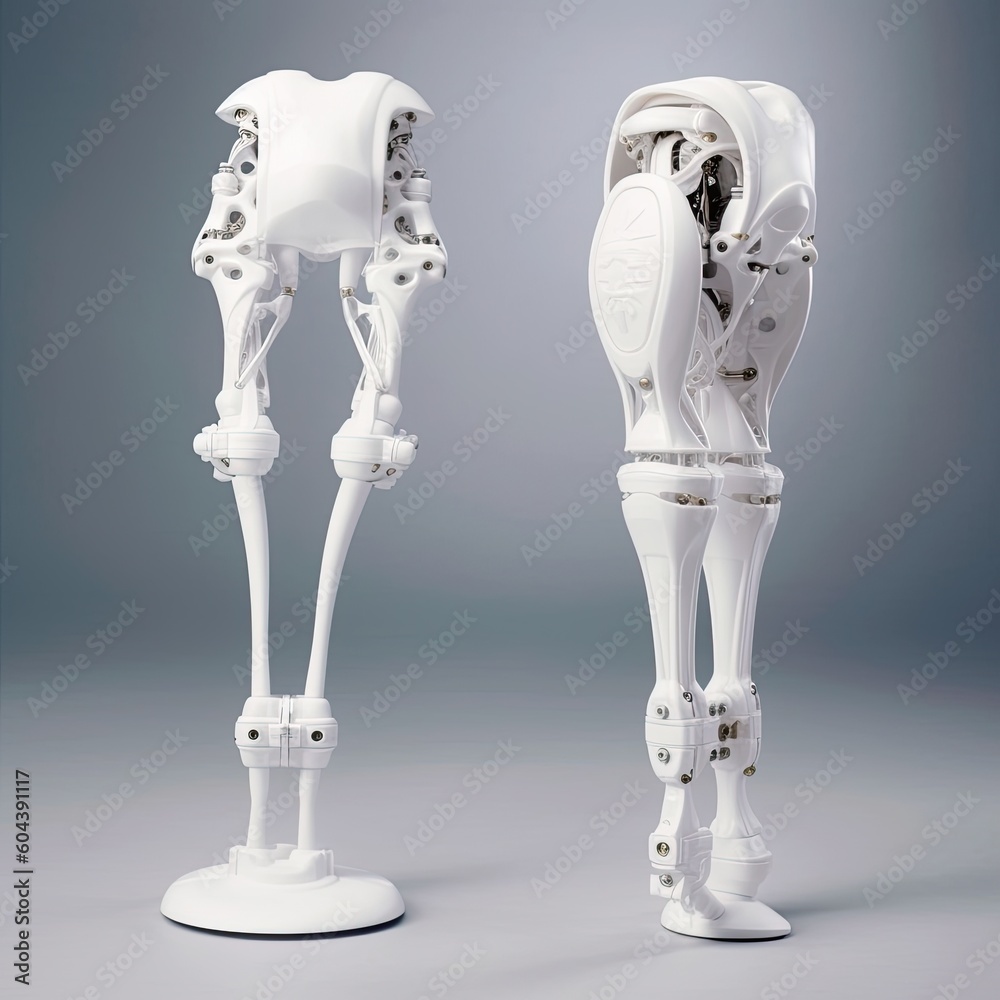 knee joint model for leg amputees,Modern knee and hip prosthesis,AI ...