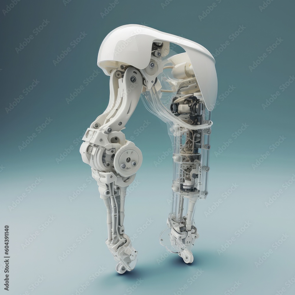 Implants knee of metal and plastic,The knee prosthesis replaces the ...