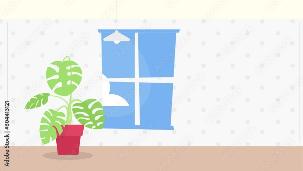 Video Stock 2D Animation explainer video premade in 4K with buildings ...