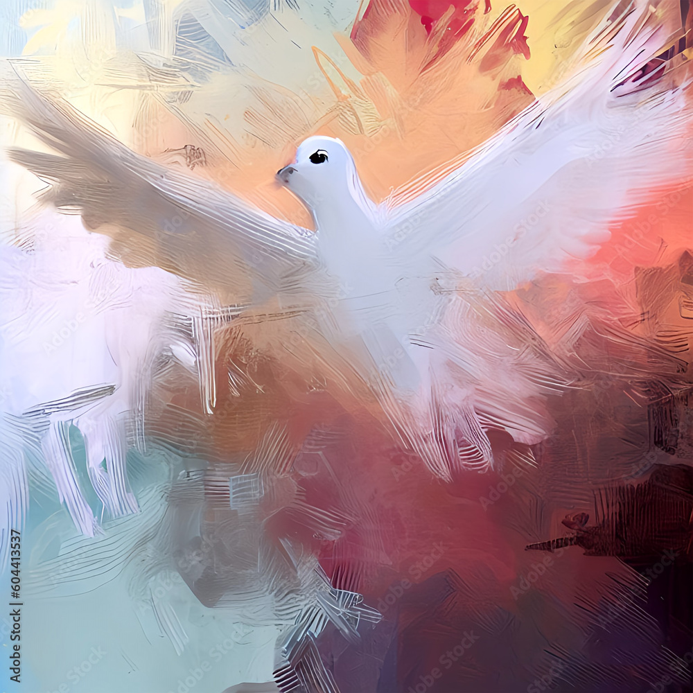 White Dove Holy Spirit Download preview A white dove descends with ...