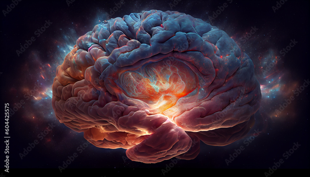 The mysterious human brain that embraces the infinite possibilities of ...