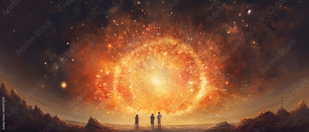 Essence of cosmic creation, birth of stars at the heart of colliding ...