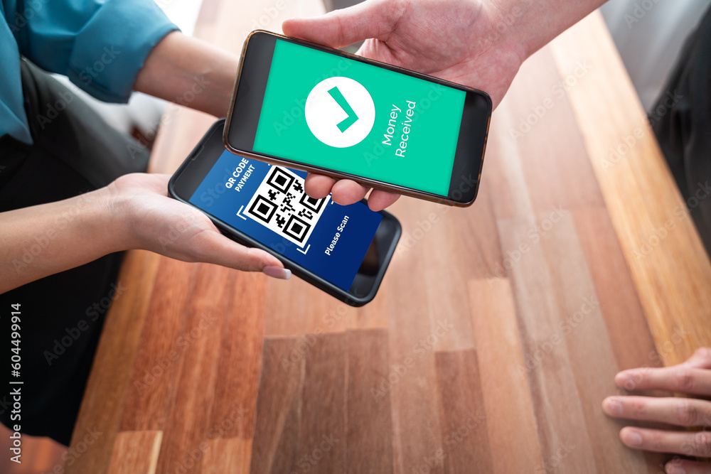 Seamless cashless payments with barcode scanning on smartphone ...