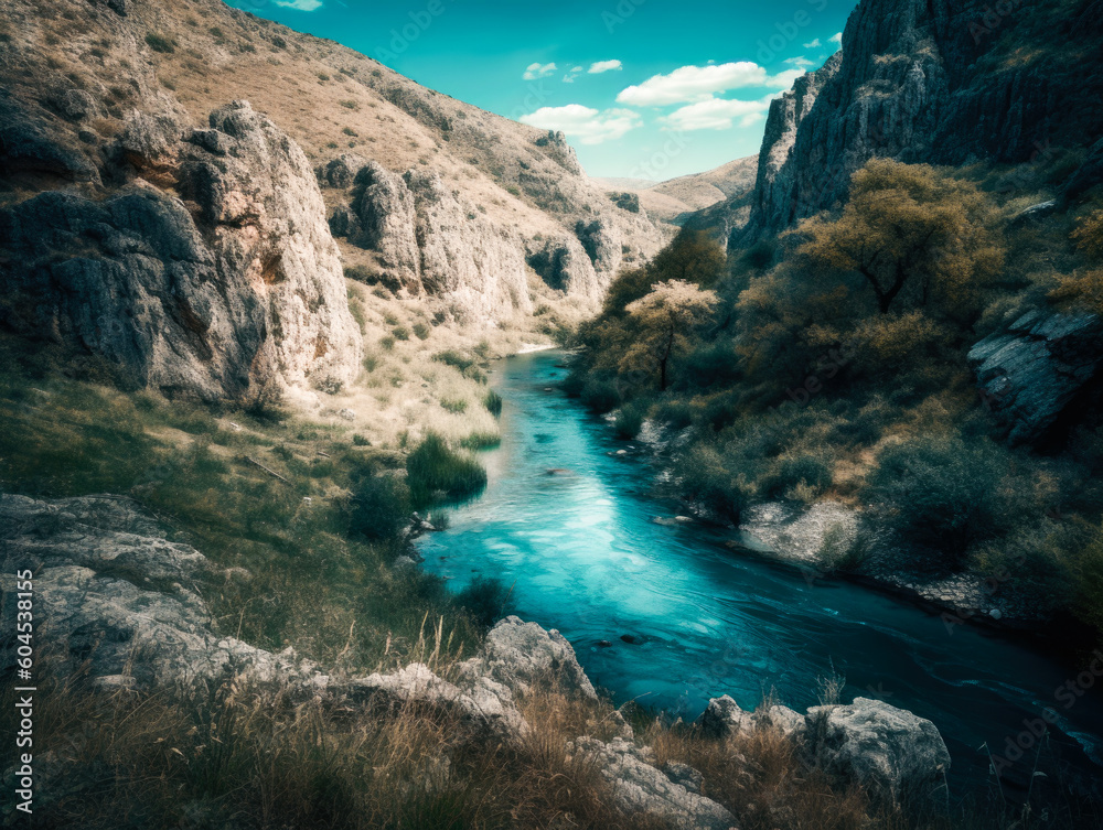 Sources of Oum Rabia, Zaouia de Ifrane, Middle Atlas,, Morocco, Africa ...