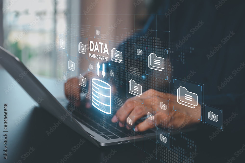 Cloud computing data management technology system for computer network cyber security or ...