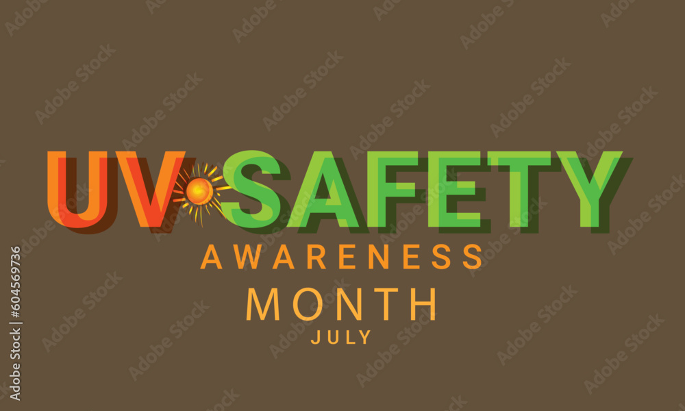 UV safety awareness month. background, banner, card, poster, template ...