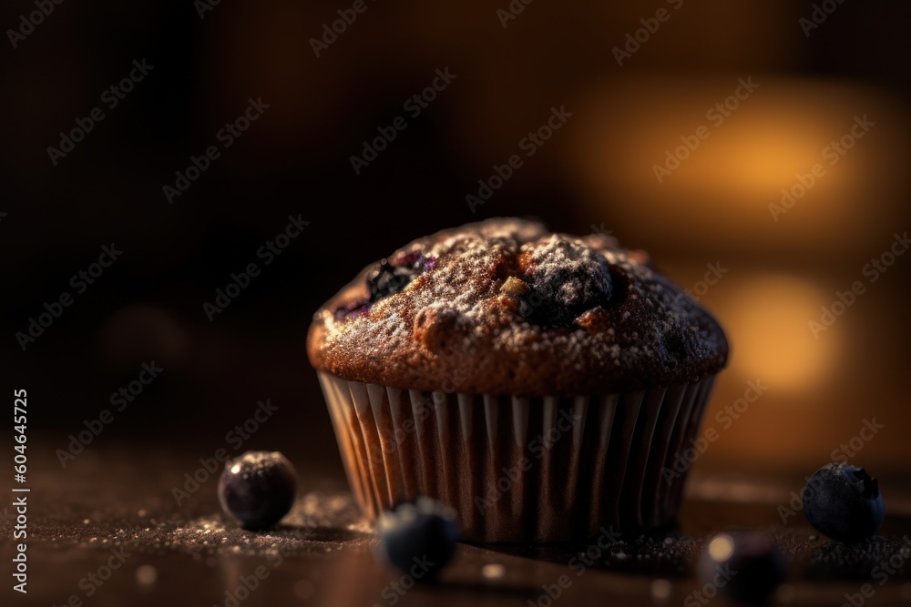 Generative AI muffin Editorial Food Photography Food Photography Shot ...