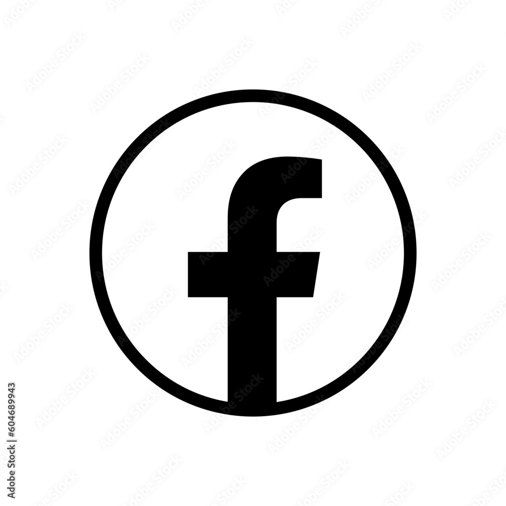 facebook logo. facebook icon , social media icons. social media and ...