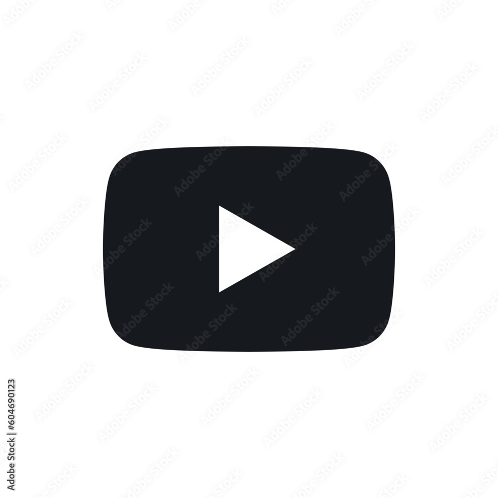 youtube logo. youtube icon , social media icons. social media and ...