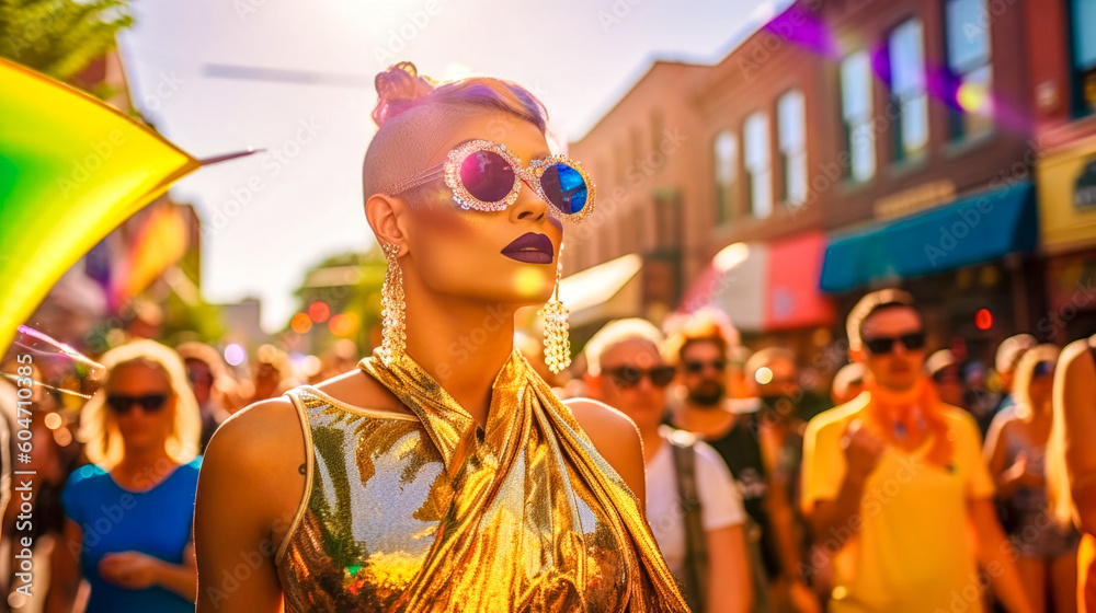 CSD LGBTQ Pride Parade, where Rainbow Colours dominate the scene all in ...