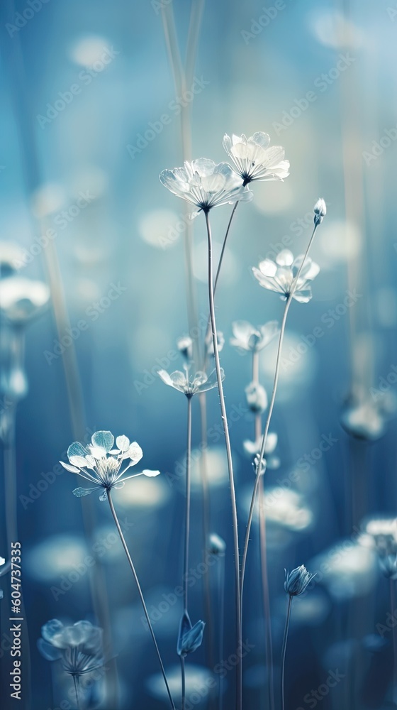 Image of tightly Realistic multi type of Flowers without leaf, pale ...