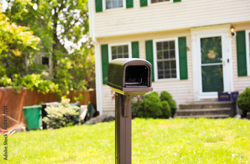 mailbox, symbolizing communication and connection, represents a portal ...
