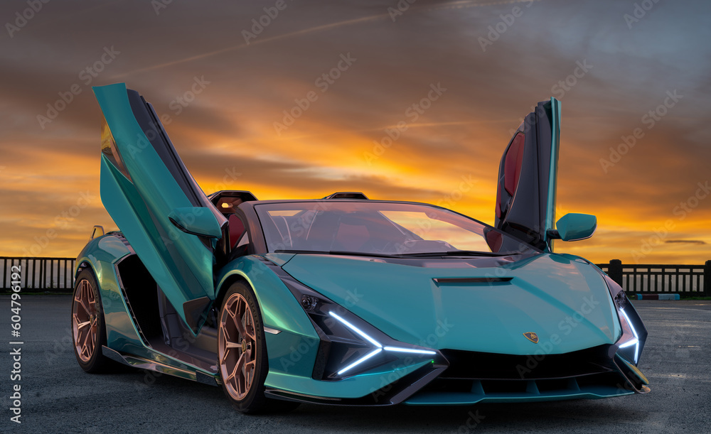 Lamborghini SIÁN FKP 37.The Sián FKP 37 is the first super sports car ...
