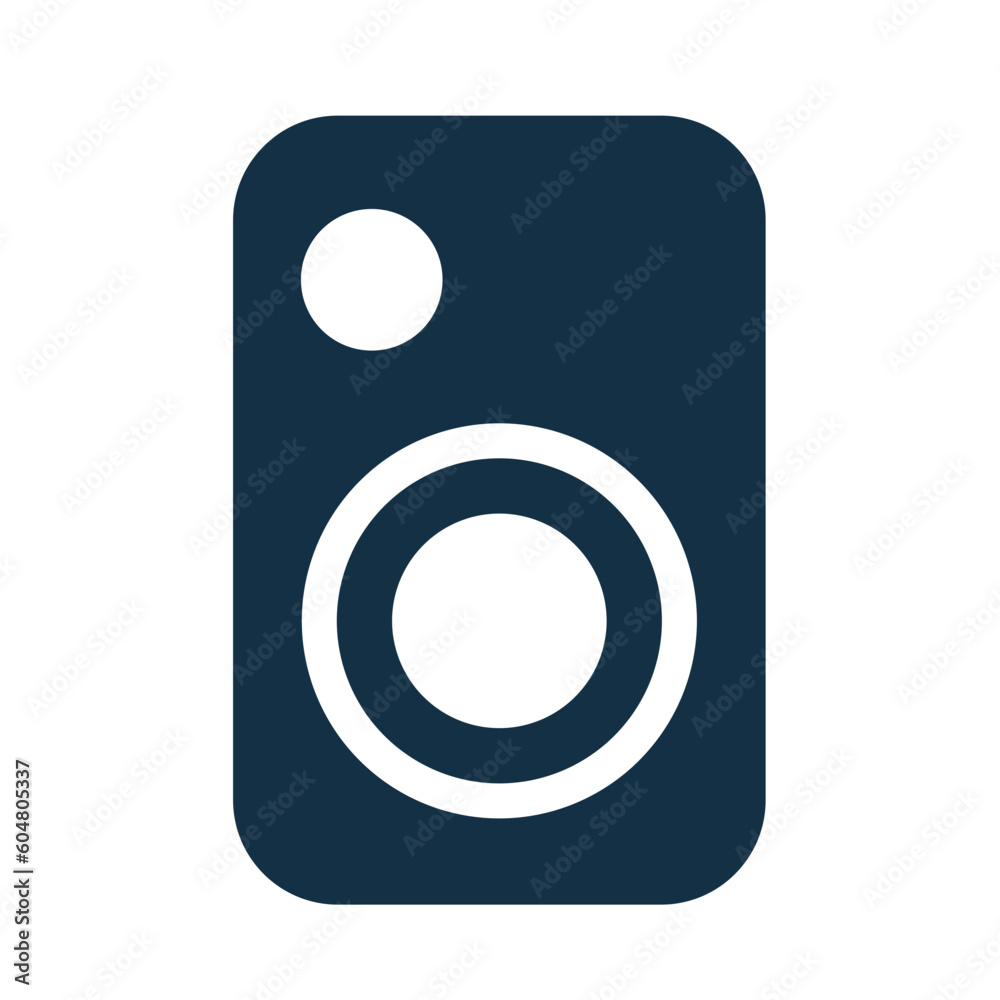Sound System Speaker Device Solid Color Icons and Symbol Png Svg ...