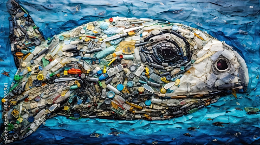 World Enviroment Day. A collage reflecting the alarming extent of ...