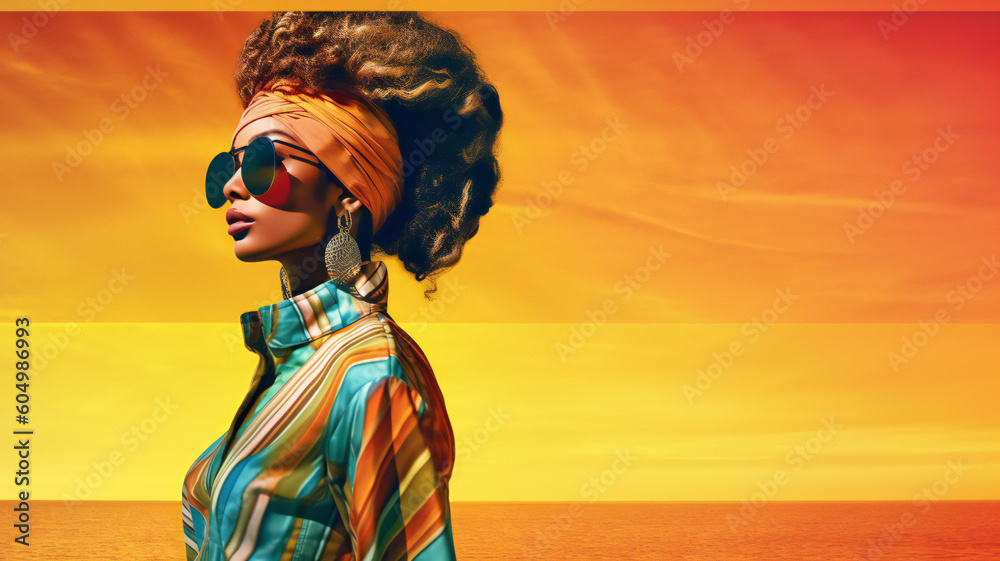 fashion woman colorful, the bold eclectic fashion styles of the Y2K era ...