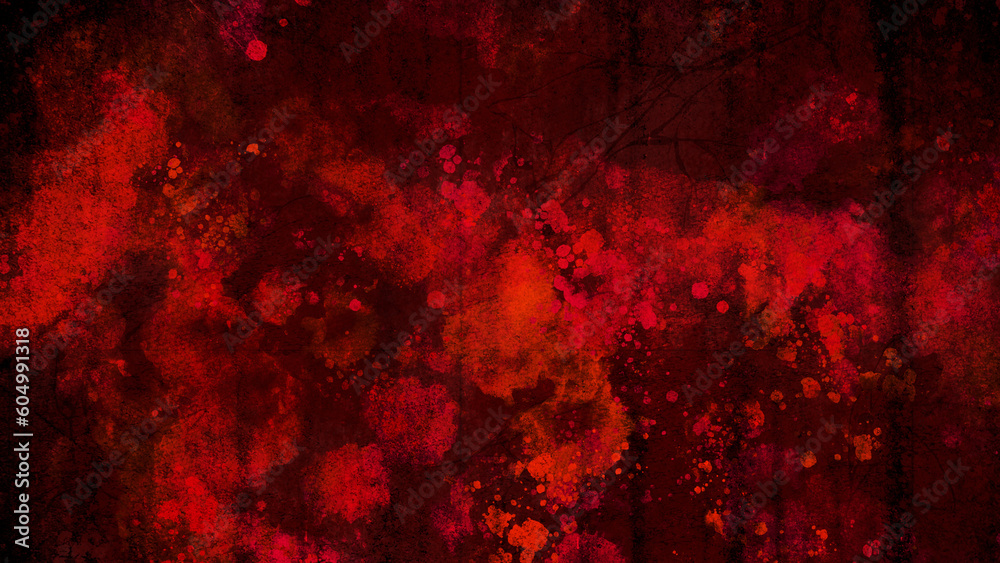 血が飛び散ったような背景 Stock Illustration Adobe Stock