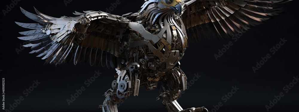 bird, transformer, eagle, robot, animal, nature, eagle, art, statue ...