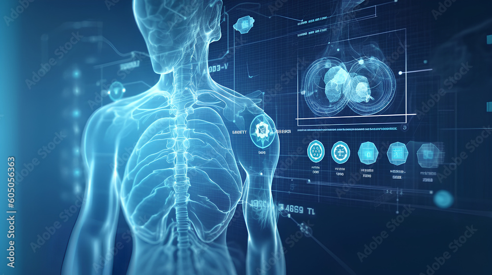 Health care and medical background image made with Generative AI Stock ...