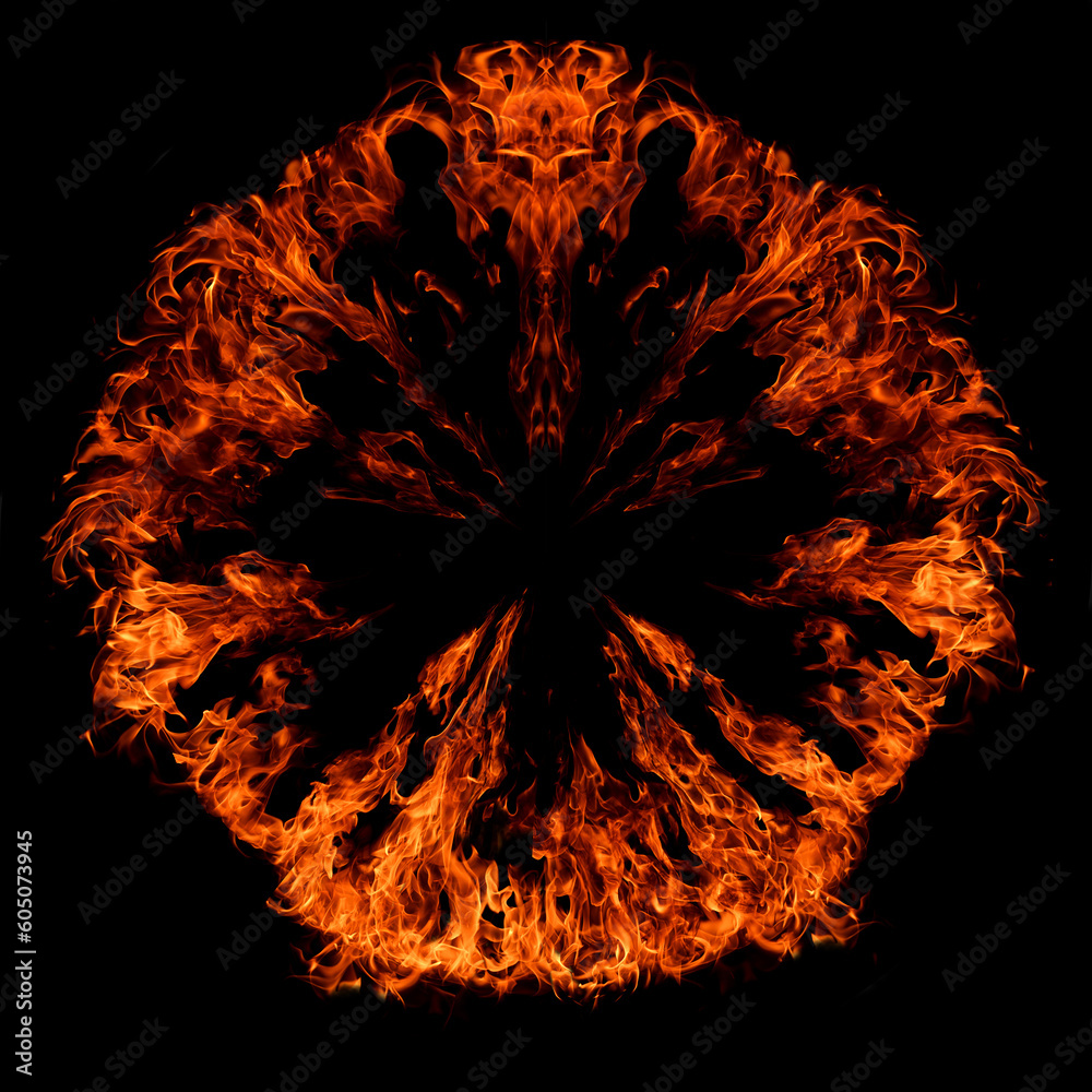 Gun fire flashes. Flame explosion effect during shot with gun. Flash ...