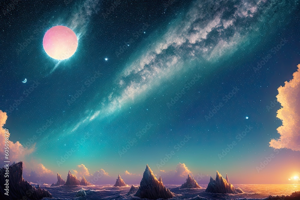 The Beautiful Water Planet: A New Frontier for Space Exploration ...