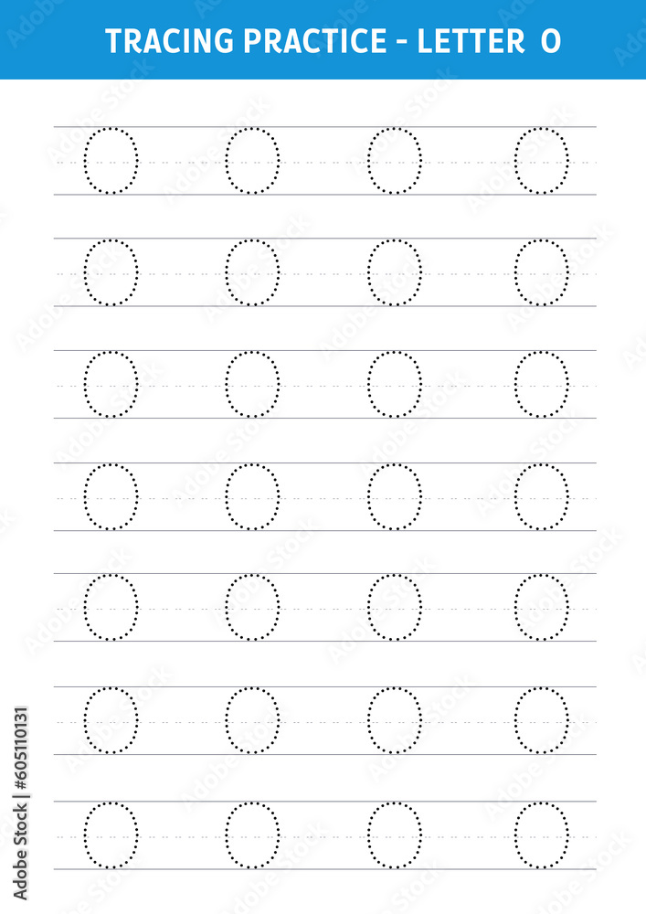 Alphabet Letter O Tracing Worksheet.Alphabet letters tracing worksheet ...