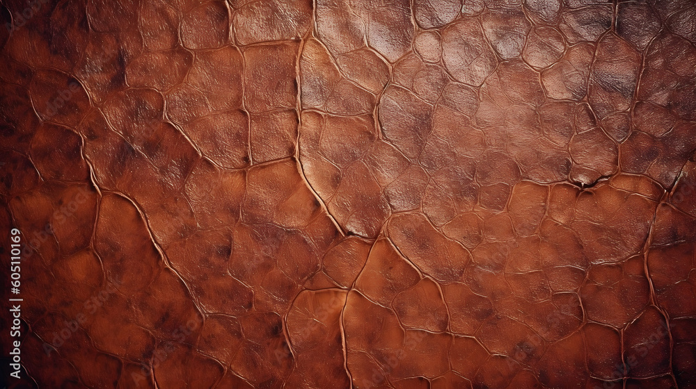 rough leather texture as wallpaper for brown retro background for ...
