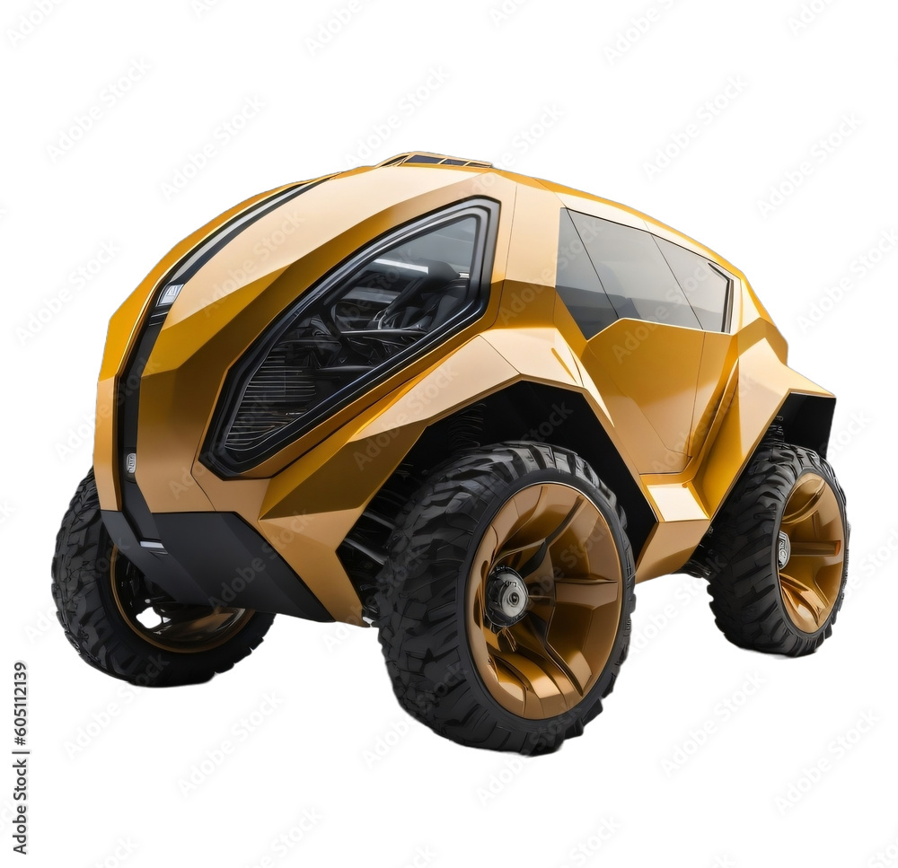Future Car, EV Car, Future Clean Energy, isolated, transparent ...