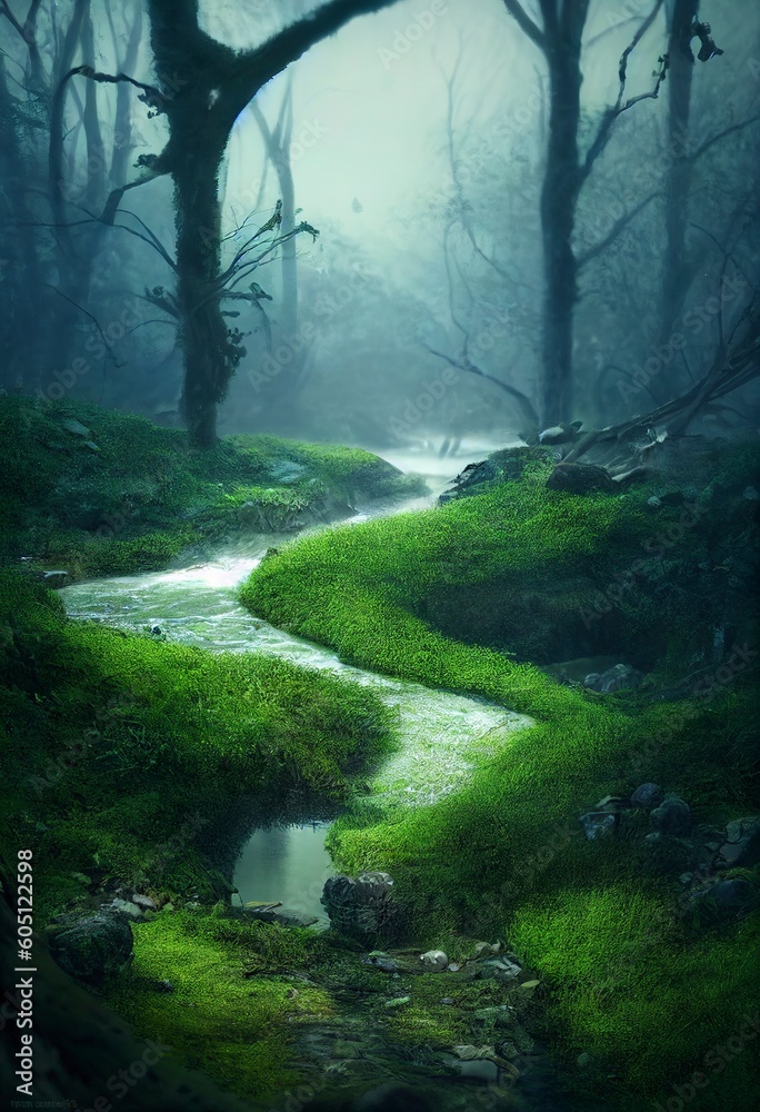 underground tunnel, vegetation, trees, water, river, abandoned tunnel ...