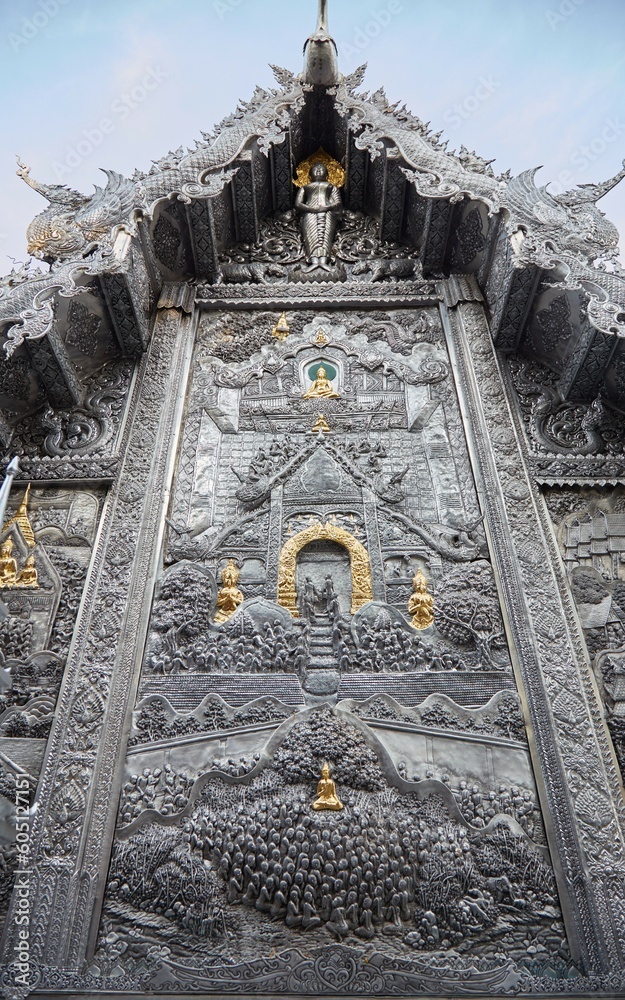 The unique and beautiful Silver Temple of Chiang Mai, Thailand, also ...