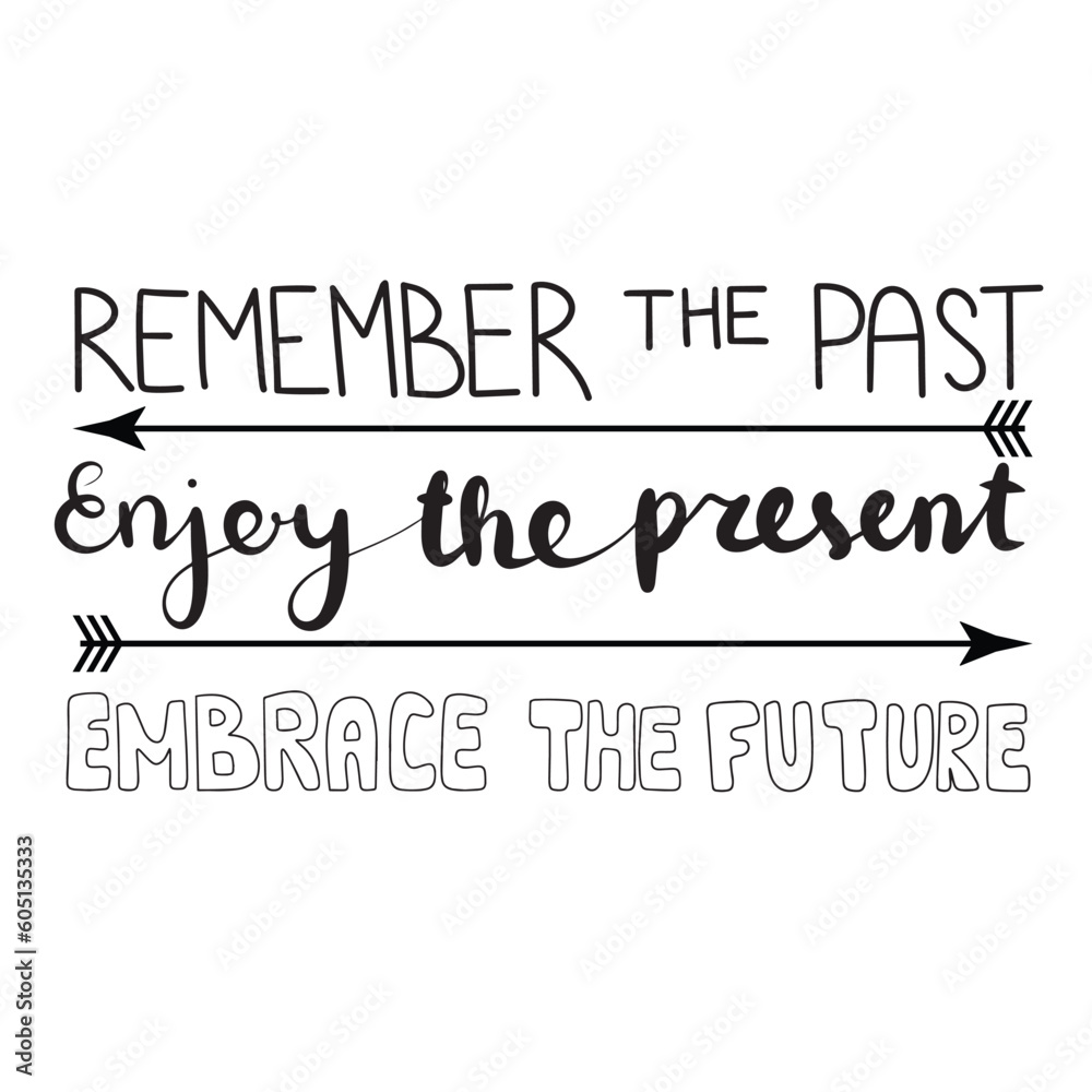 Remember the past, enjoy the present, embrace the future. Pension ...