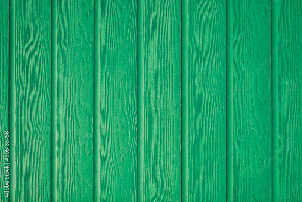 Above view of green panel wooden texture background. Old striped wood ...
