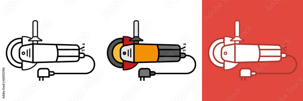 Hand Grinder Icon, the grinder icon symbolizes a versatile and powerful ...