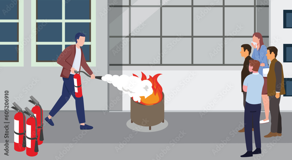 Fire Safety Training at Office and Fire Safety Training at Work with ...