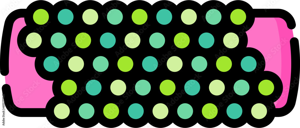 Microtubules Icon. Microtubules Vector illustration isolated on ...