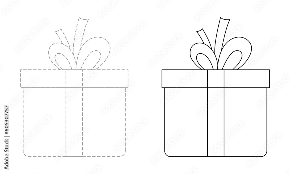 Vetor de Tracing lines for toddlers. Handwriting practice sheet ...