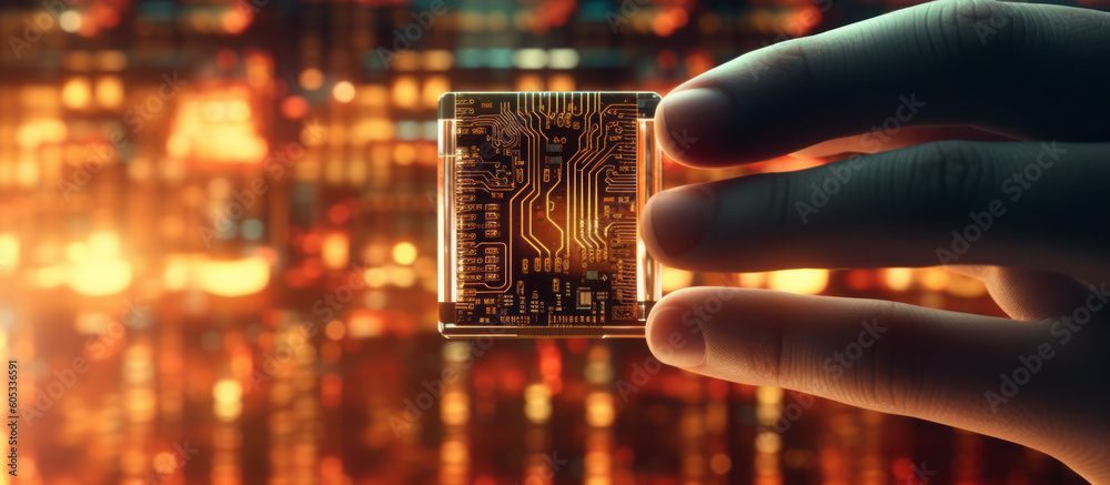 Cybersecurity concept: A hand reaching out to grab a piece of ...